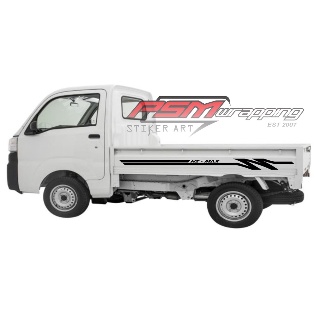 Jual Stiker mobil pick up daihatsu HI - MAX sticker bodi mobil SIMPLE ...