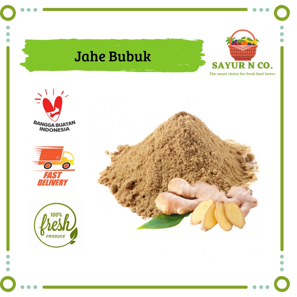 Jual Jahe Bubuk - Ginger Powder 100gr | Sayur N Co Bekasi | Shopee ...