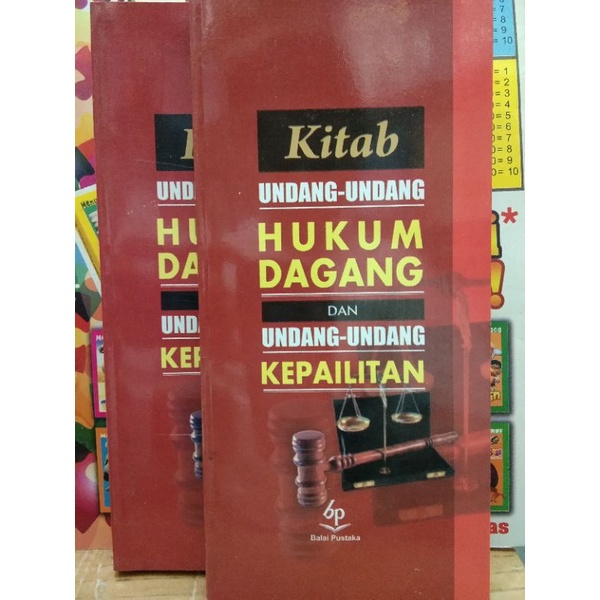 Jual Kitab undang undang hukum dagang dan undang undang kepailitan edisi revisi KUHD | Shopee ...