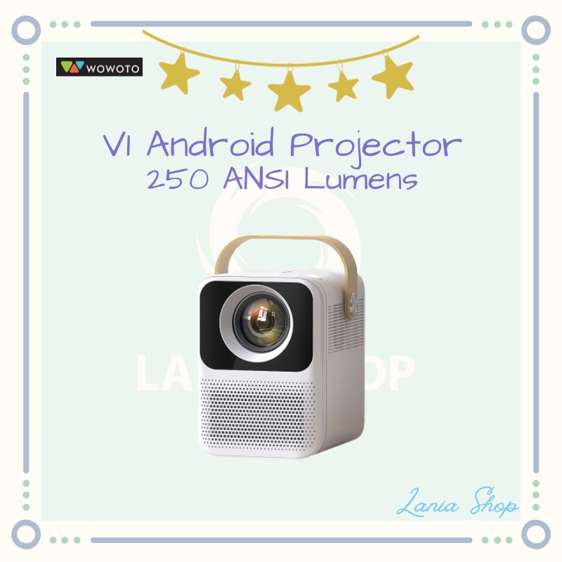 Jual WOWOTO V1 - Smart Android Projector Full HD 1080P - 250 ANSI ...