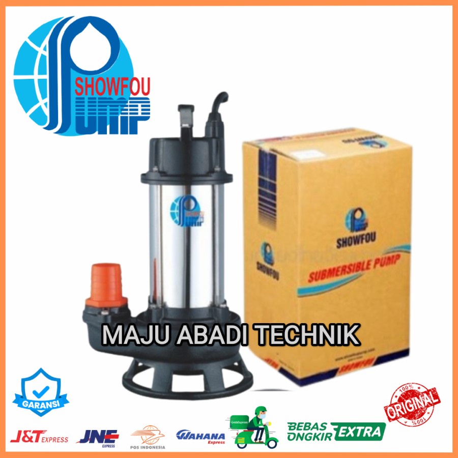 Jual Mesin Pompa Air Submersible Pump Showfou SS 112D 1hp Pompa Air ...