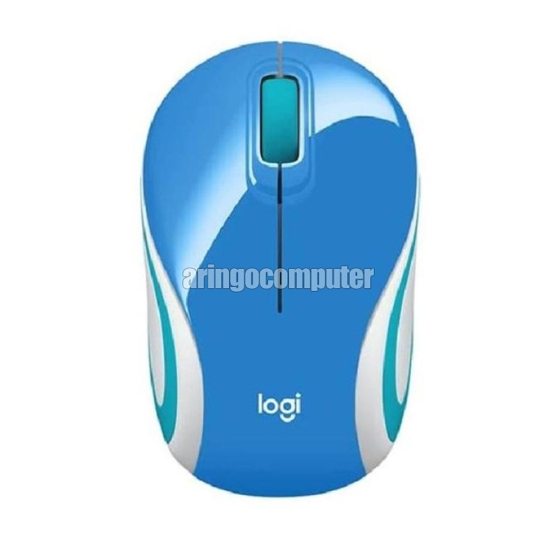 Jual Mouse Logitech Wireless M187 BLUE | Shopee Indonesia