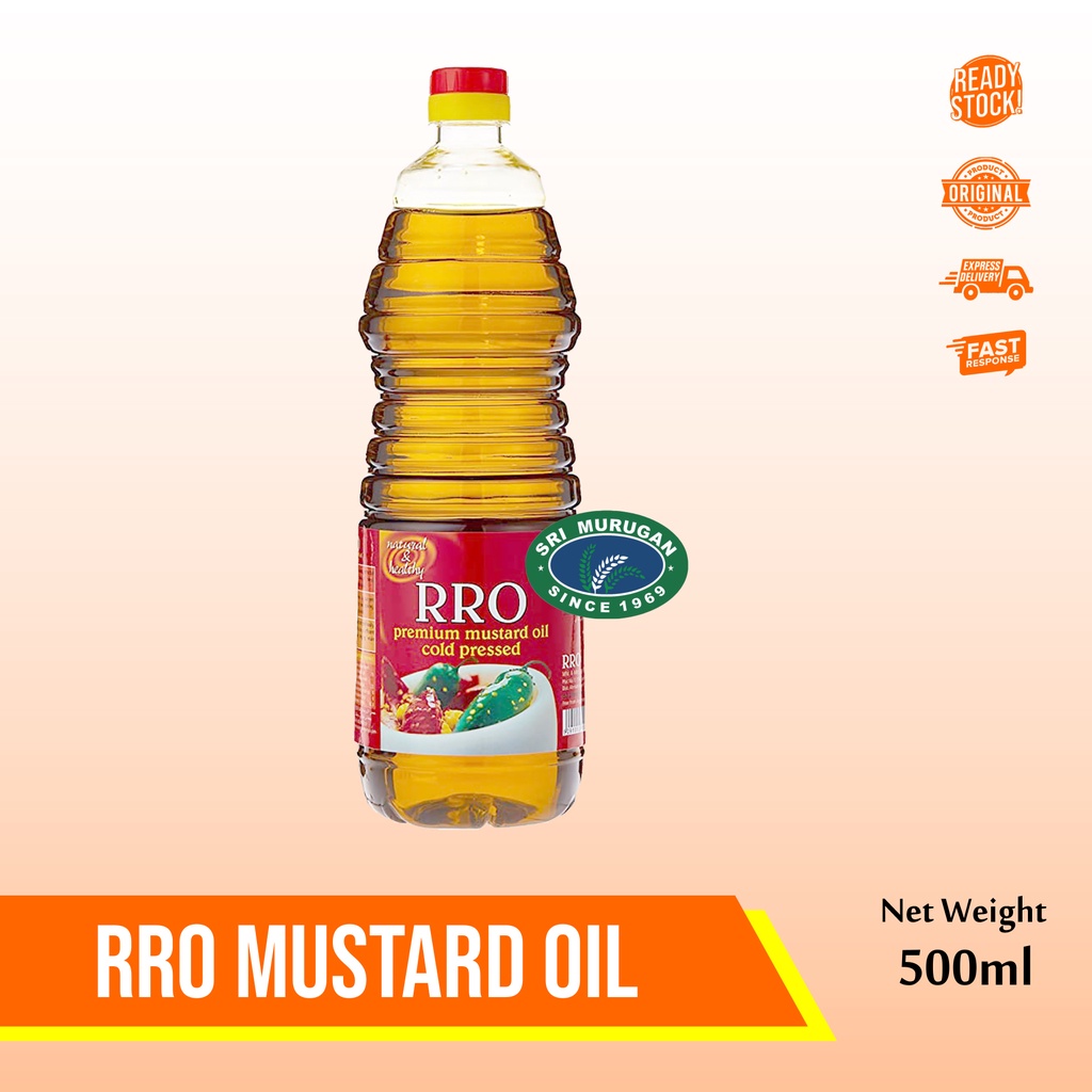 Jual RRO MUSTARD OIL 500ML | Shopee Indonesia