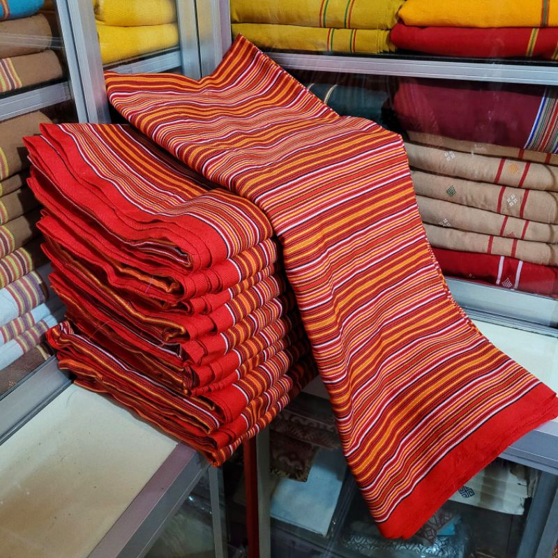 Jual KAIN TENUN TORAJA KAIN TENUN PEKALONGAN BAJU ADAT TORAJA | Shopee ...