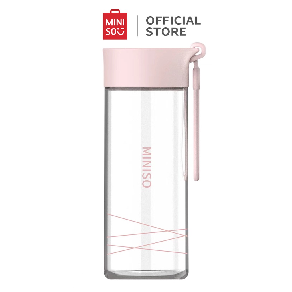 Jual MINISO - Botol Minum Kaca 300ml Botol Air Minum Kecil BPA Free ...