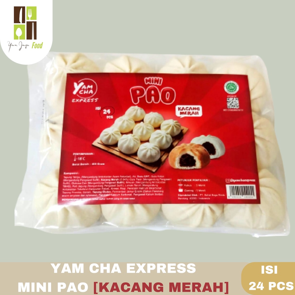 Jual Yam Cha Express / Mini Pao /Minipao / Kwalitas Premium Isi 24 Pcs ...