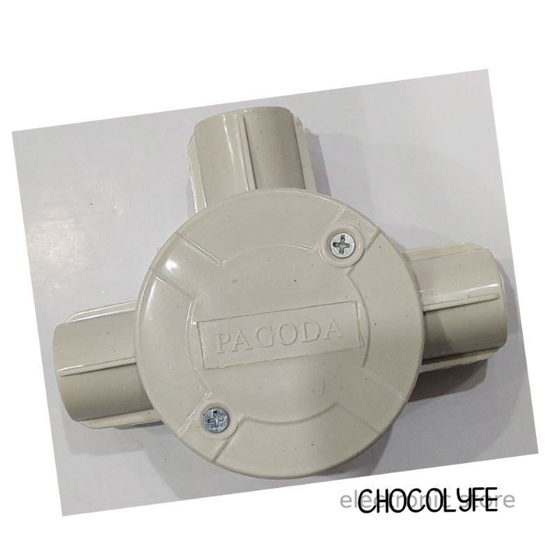 Jual TEDUS PUTIH CABANG 3 WAY T DUS PUTIH | Shopee Indonesia