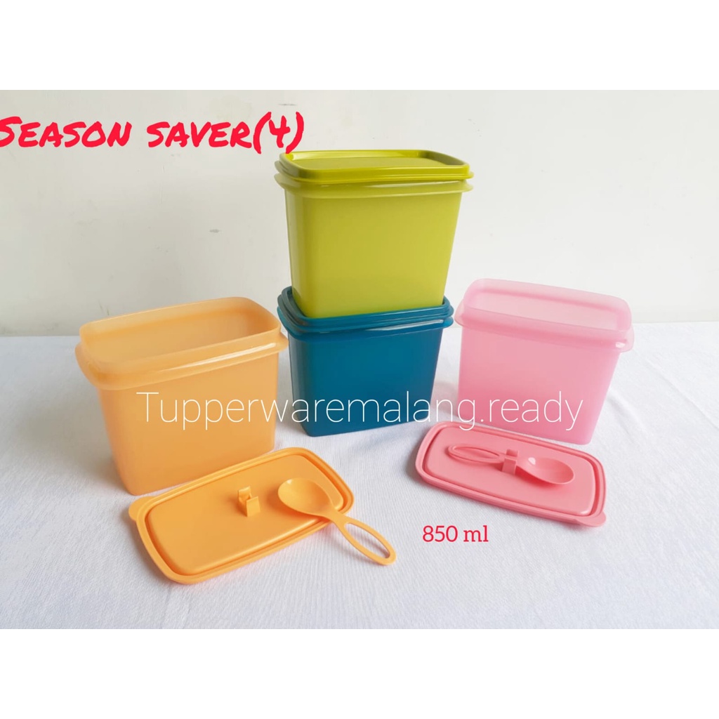 Jual TOPLES / WADAH TEMPAT GULA KOPI BUMBU DAPUR TUPPERWARE FOUR SEASON ...