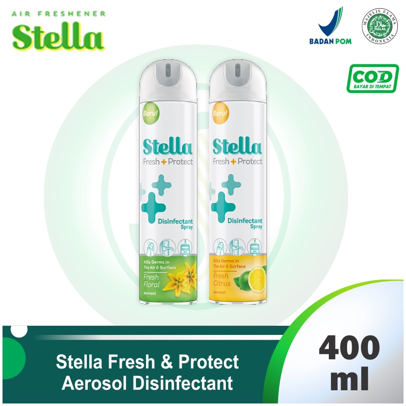 Jual Stella Fresh & Protect Aerosol Disinfectant 400ml | Shopee Indonesia