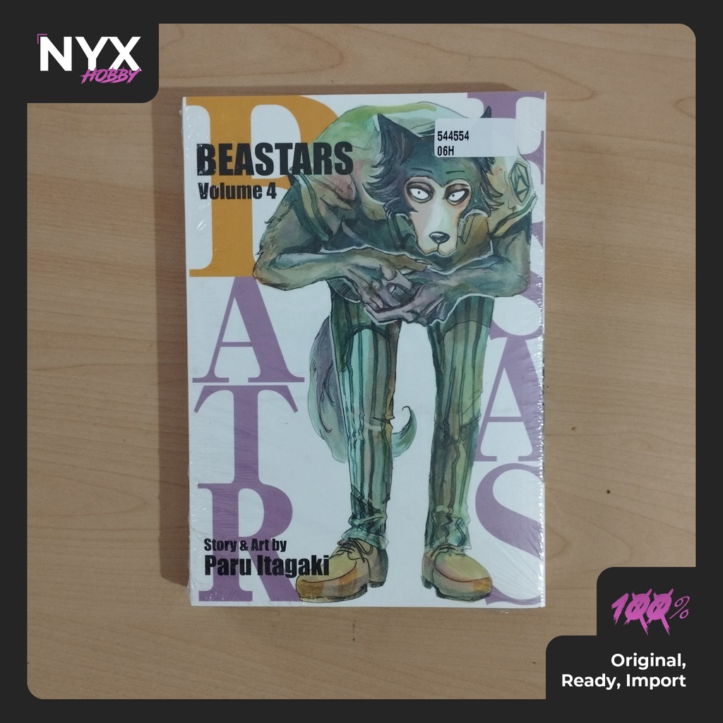 Jual Beastars Manga Komik English Import Volume 4 | Shopee Indonesia