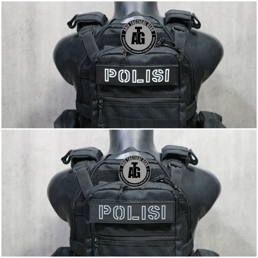 Jual Patch Polisi / patch polisi untuk bodyvest / patch tulisan polisi ...
