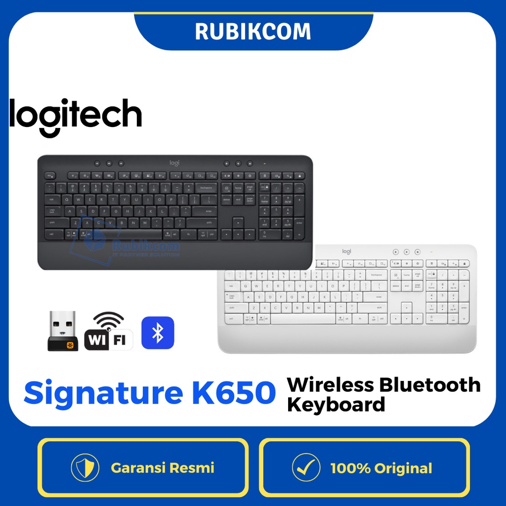 Jual Logitech Signature K650 Wireless Bluetooth Keyboard | Shopee Indonesia