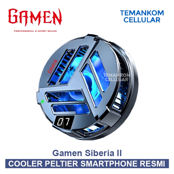 Jual Pendingin hape Fan Cooler Smartphone GAMEN Siberia 2 cooler ...