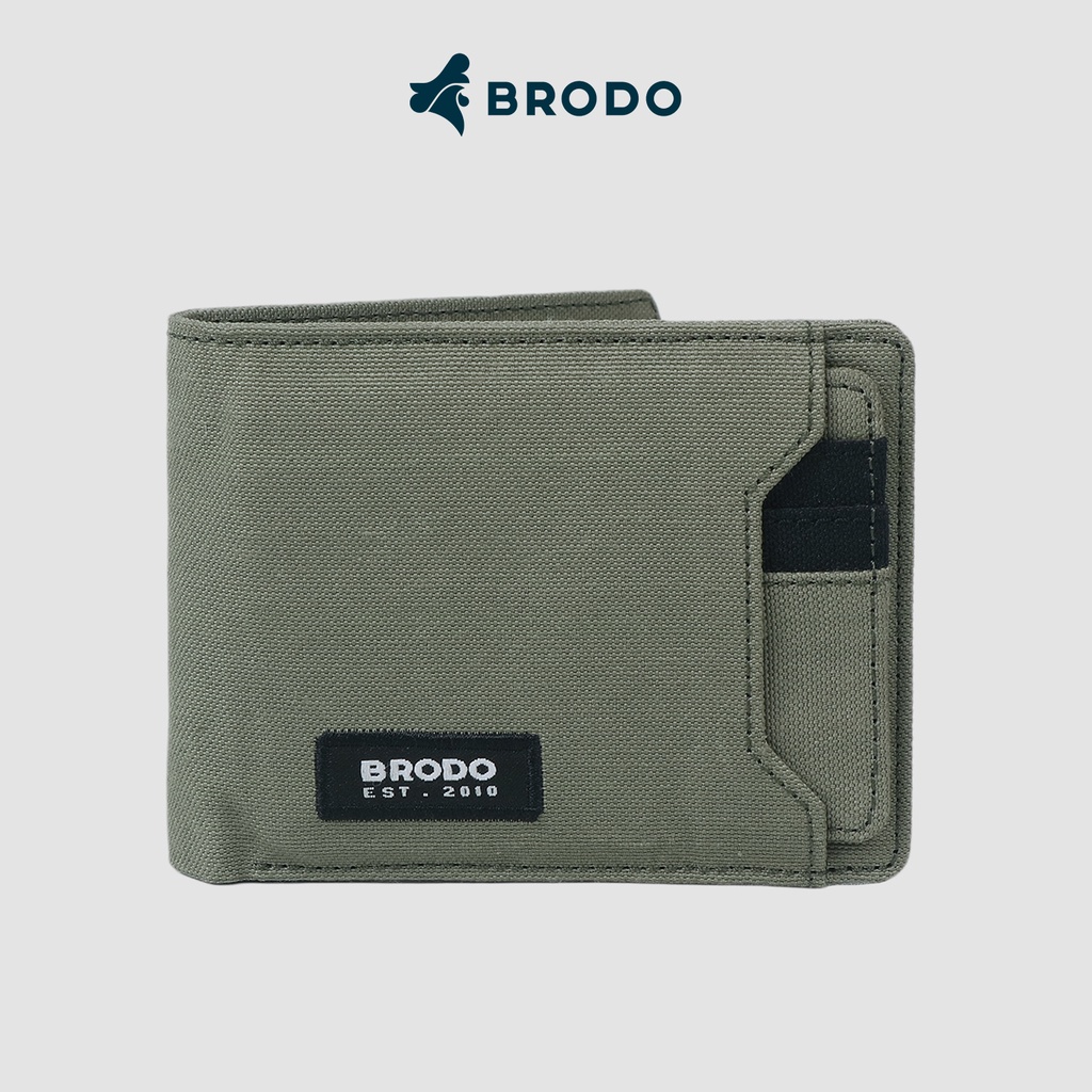 Jual BRODO - Dompet Rightscape Poly Wallet Olive | Shopee Indonesia