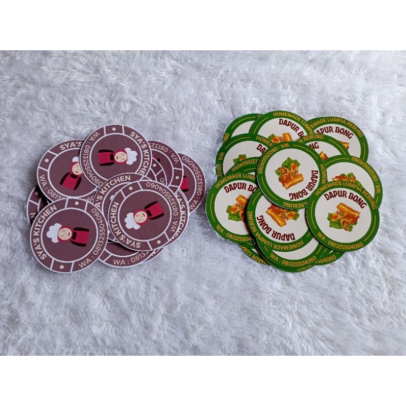 Jual Stiker Label Produk, Catering | Shopee Indonesia