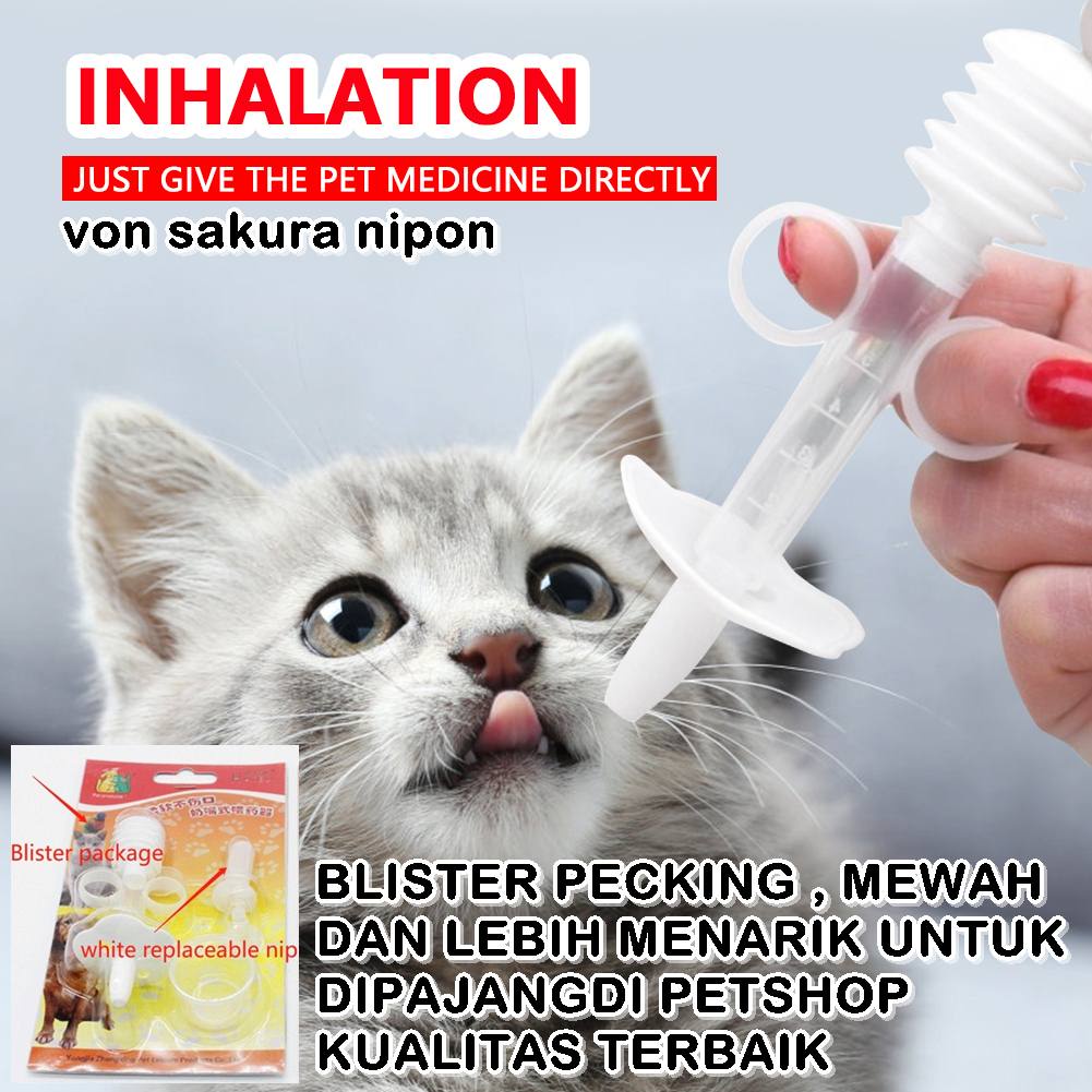 Jual Introducer dot pipet kucing botol susu model pipet anjing dan ...