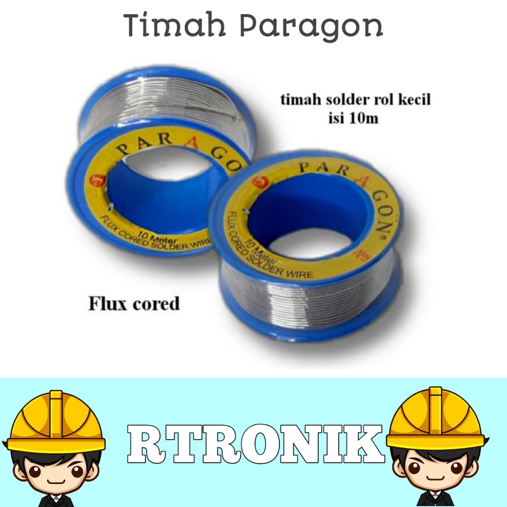 Jual Timah Solder kecil 10 meter 0.8 mm Paragon solder wire | Shopee ...