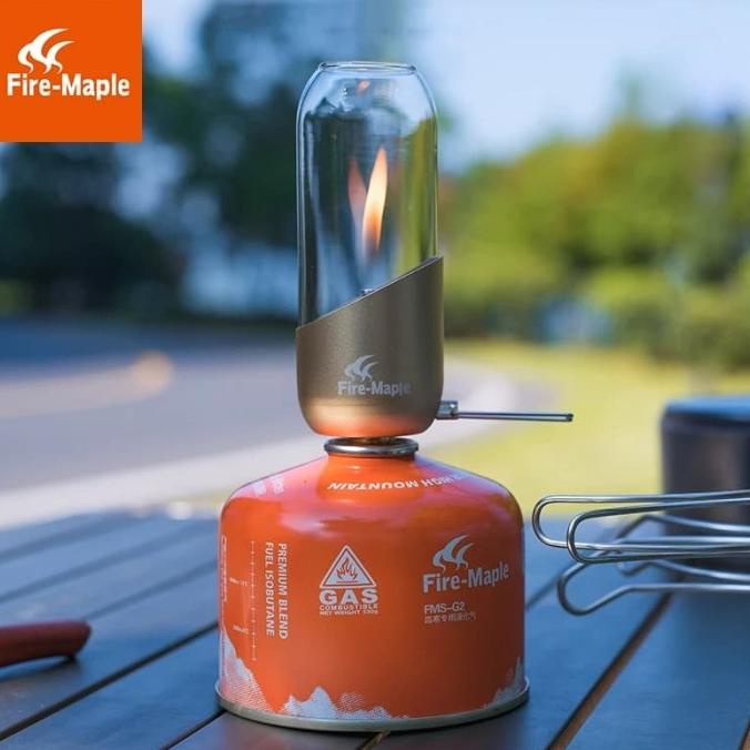 Jual LAMPU LENTERA CAMPING LAMP GAS TABUNG CANISTER FIREMAPLE ORIGINAL ...