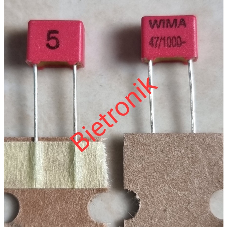 Jual Kapasitor 47pF 1kVDC 5% FKP2O100471D00JO00 Original WIMA | Shopee ...