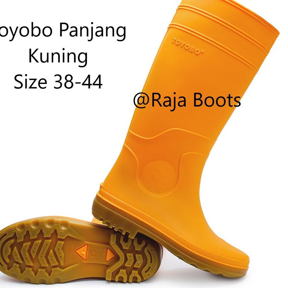 Jual Sepatu Boot Panjang Termurah Toyobo Kuning ☑ | Shopee Indonesia