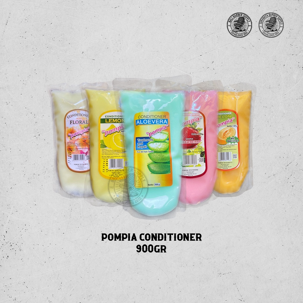 Jual Pompia Hair Conditioner Refill Pouch 900g | Shopee Indonesia