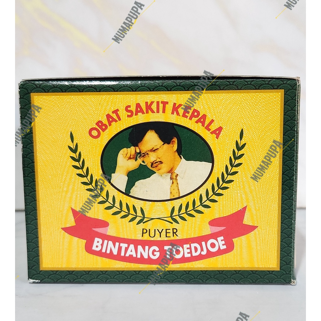 Jual 1 Box Puyer no 16 Bintang Toedjo obat sakit kepala (isi 10 lusin ...