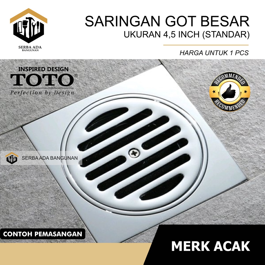 Jual floor drain toto Harga Terbaik & Termurah Mei 2026 | Shopee Indonesia