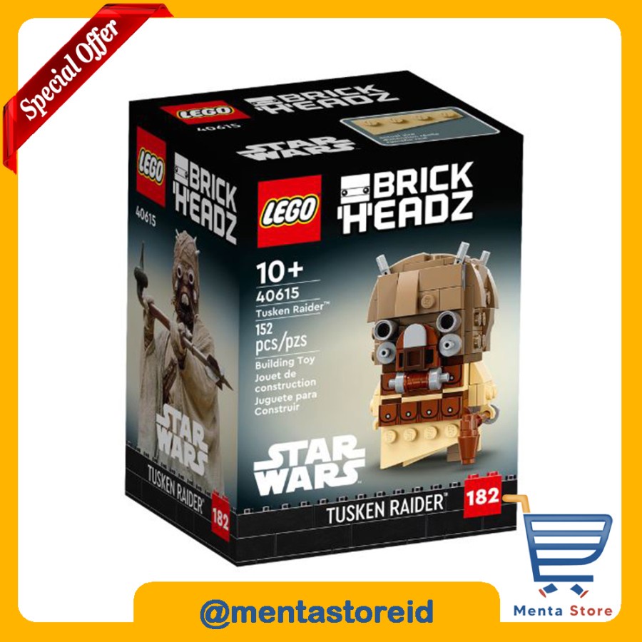 Jual LEGO Starwars 40615 Brickheadz Tusken Raider™ | Shopee Indonesia