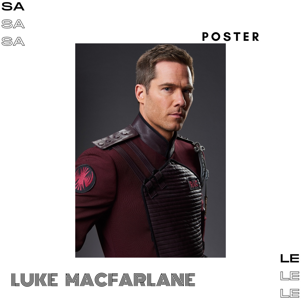 Jual POSTER DINDING LUKE MACFARLANE - Ukuran A3/A4 (Bisa Custom Gambar ...