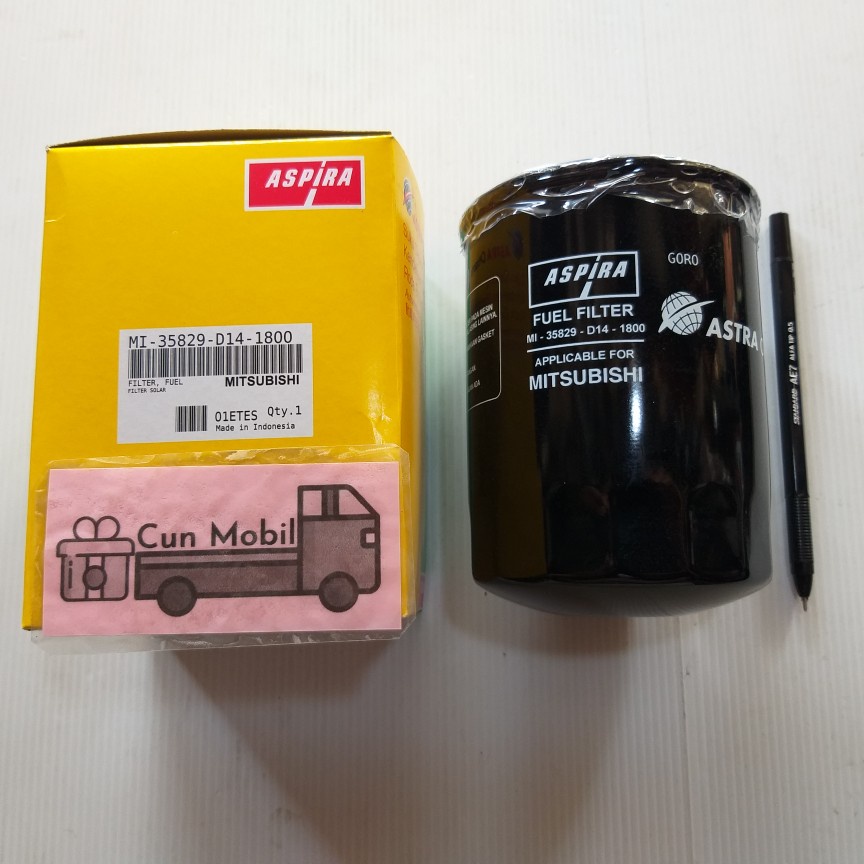 Jual Filter solar Aspira Colt diesel sd Canter, Fuso Bagian atas MI ...
