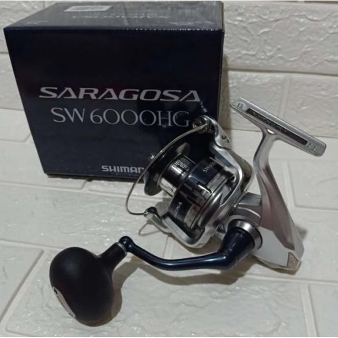 Jual Reel Shimano SARAGOSA SW 6000HG NEW 2020 | Shopee Indonesia