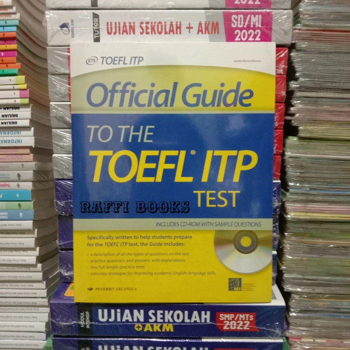 Jual Buku Official Guide To The Toefl Itp Test Cd Shopee Indonesia
