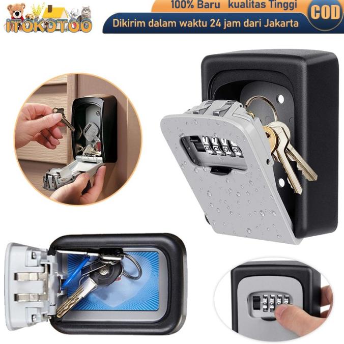 Jual NEW SALE KOTAK BRANKAS TEMPAT KUNCI PENYIMPANAN DINDING KEY LOCK ...