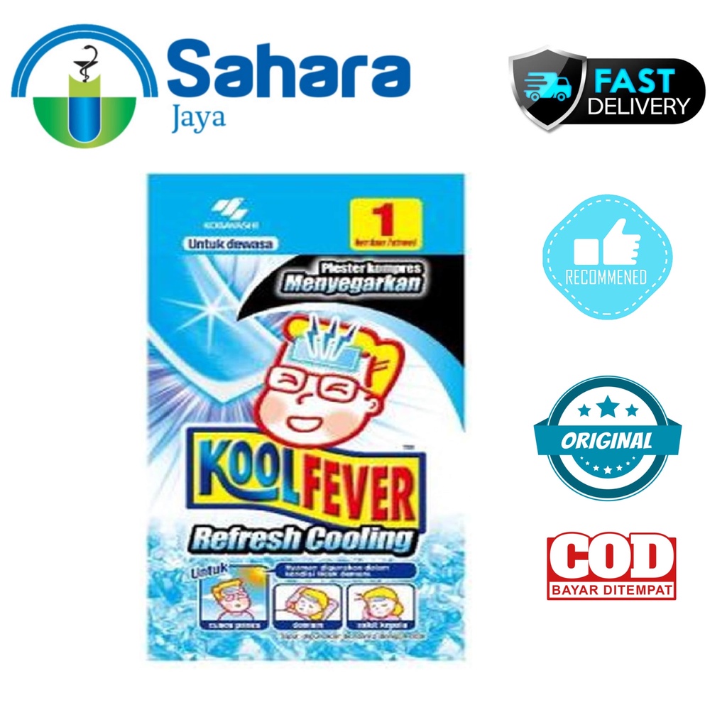 Jual [SJ] Koolfever For Adult 1 Sachet / KOOLFEVER DEWASA / KOOL FEVER DEWASA | Shopee Indonesia