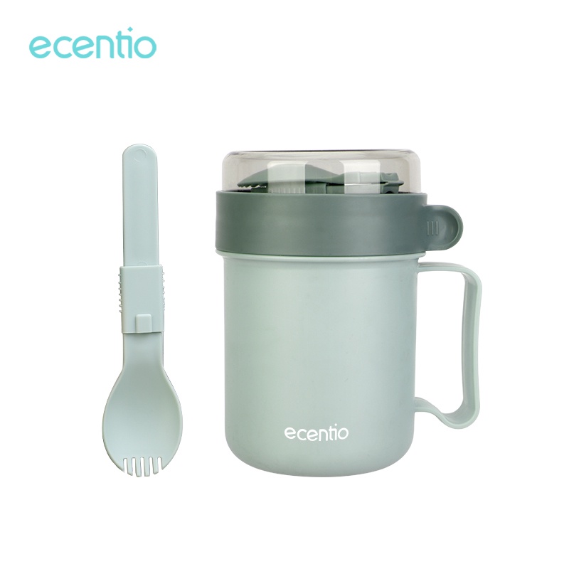 Jual ecentio cangkir sup portable soup tahan panas anti tumpah lunch ...