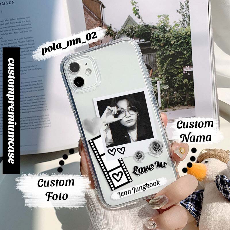 Jual CUSTOM CASE FOTO POLAROID MONOCHROME DESIGN AESTHETIC ESTETIK ...