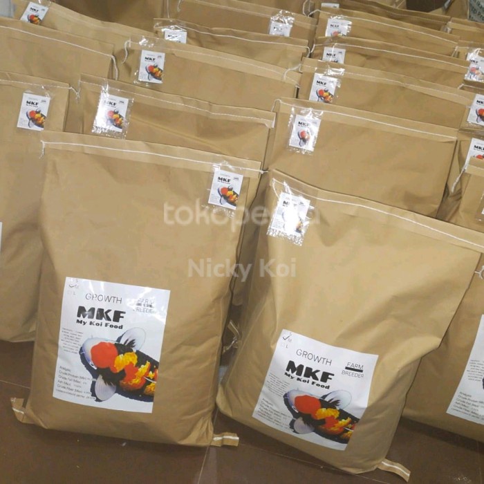 Jual Best! Pakan/Pelet Ikan Koi Mkf Breeder/Farm Growth Original ...