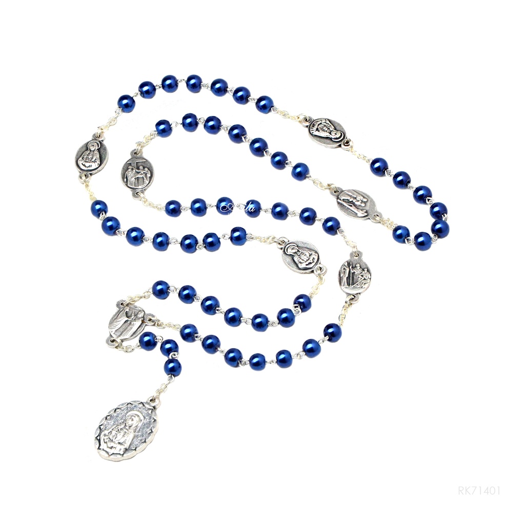 Jual Kaplet 7 Duka Maria Mutiara Arti 6mm Rohani Katolik | Shopee Indonesia