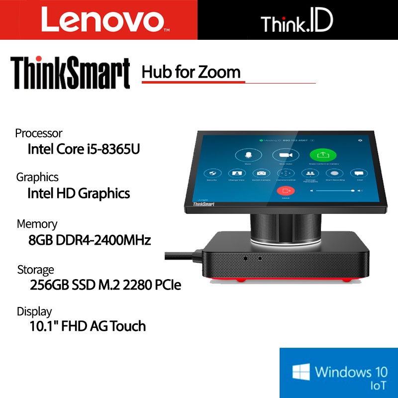 Jual Lenovo ThinkSmart Hub for Zoom i5-8365U 8GB 256GB NVMe Win10 IoT | Shopee Indonesia