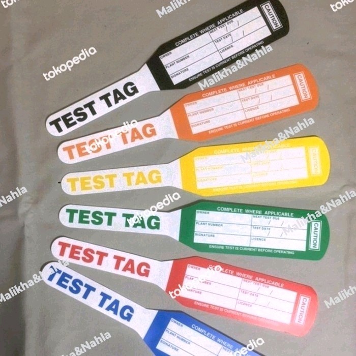 Jual @#@#@#] Test Tag Elektrik / Tagging elektrik | Shopee Indonesia