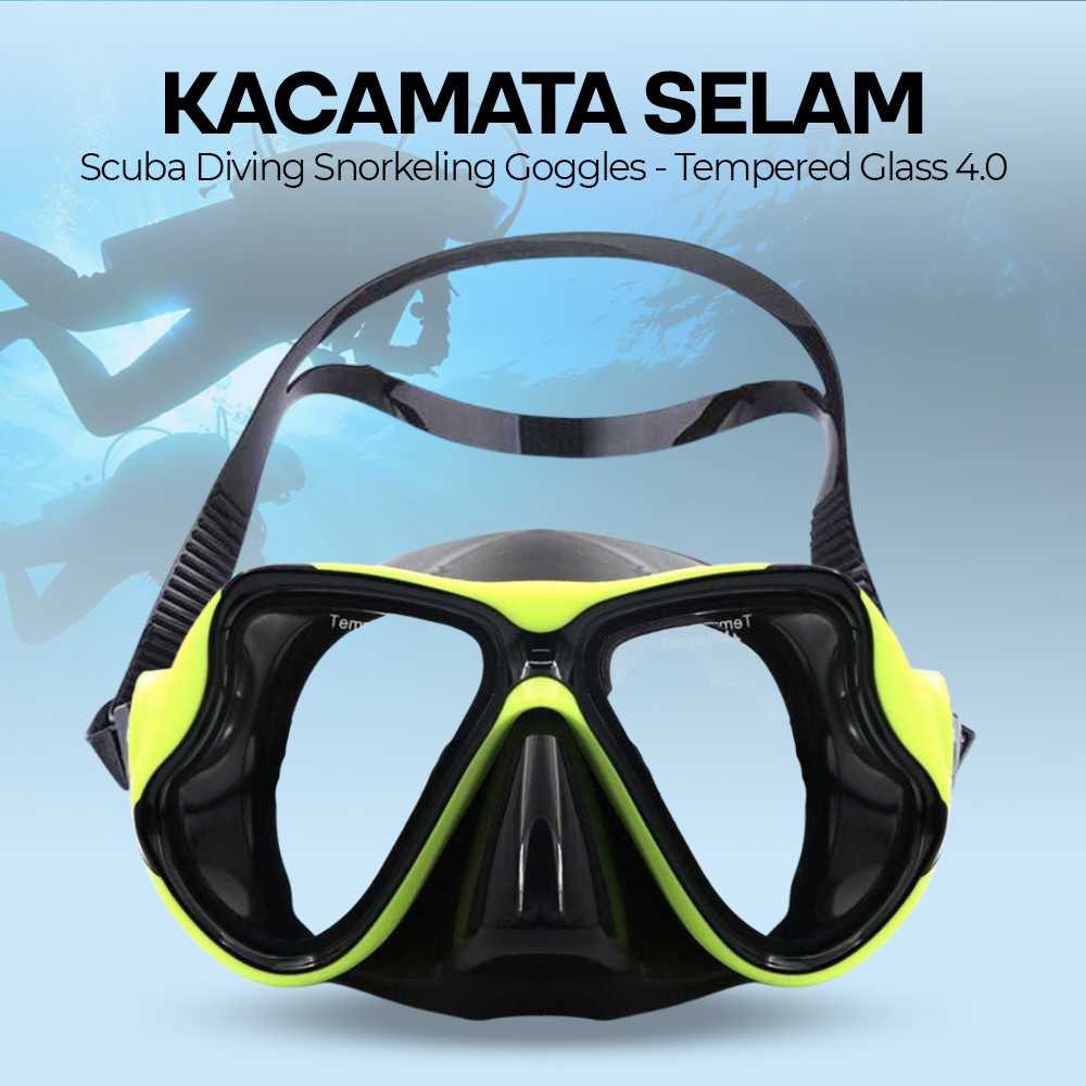 Jual Masker Snorkeling / Snorkle Snorkel Kacamata Renang Olahraga Air ...
