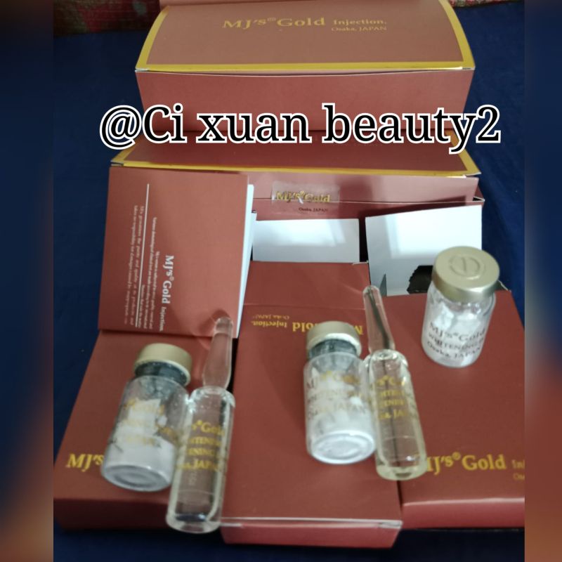 Jual MJ's GOLD injection / obat jerawat | Shopee Indonesia