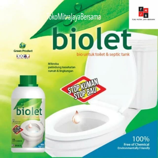 Jual BIOLET PENGHILANG BAU TIDAK SEDAP PADA TOILET - WC - 500 ML | Shopee Indonesia