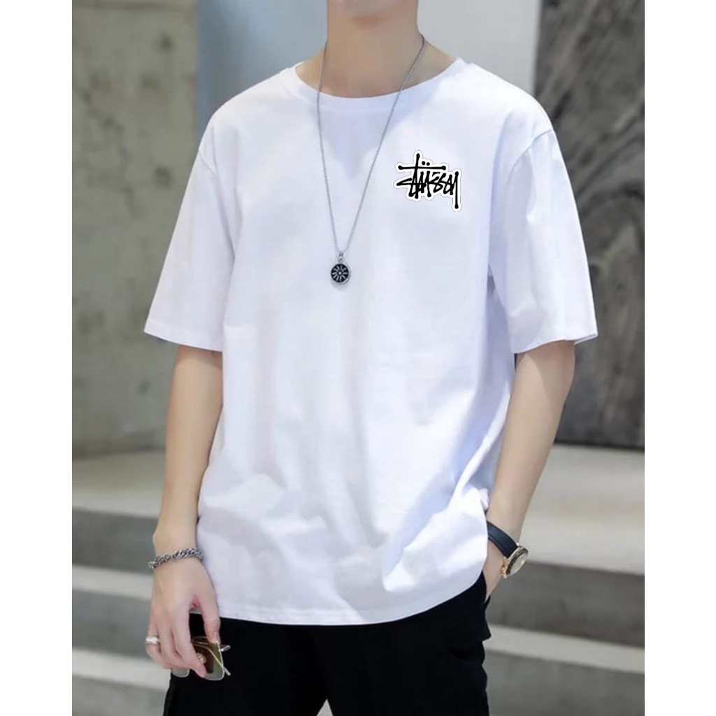Jual Kaos Pria/T-shirt Pria Terbaru/T-shirt Pria Trendi/Pakaian Pria ...