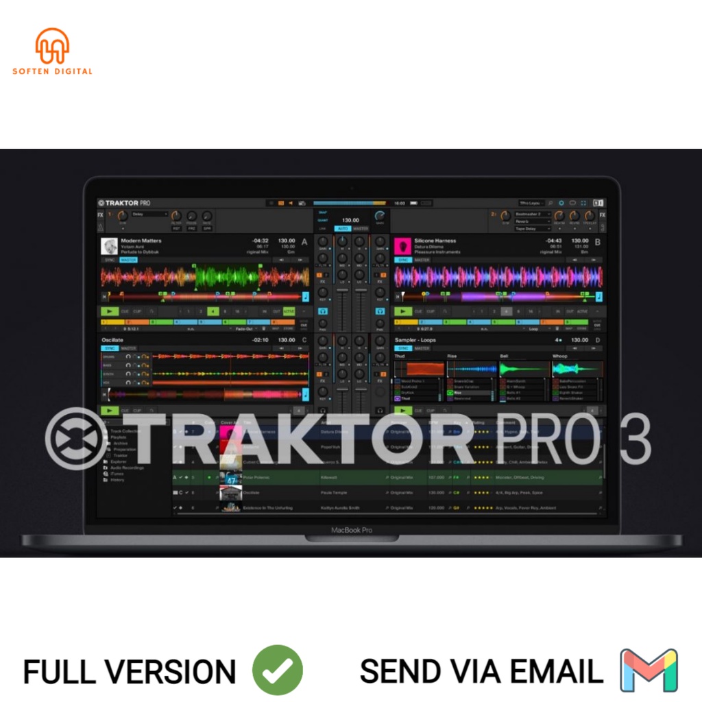 Jual Native Instrument Traktor Pro 3 - first DJ software to truly ...