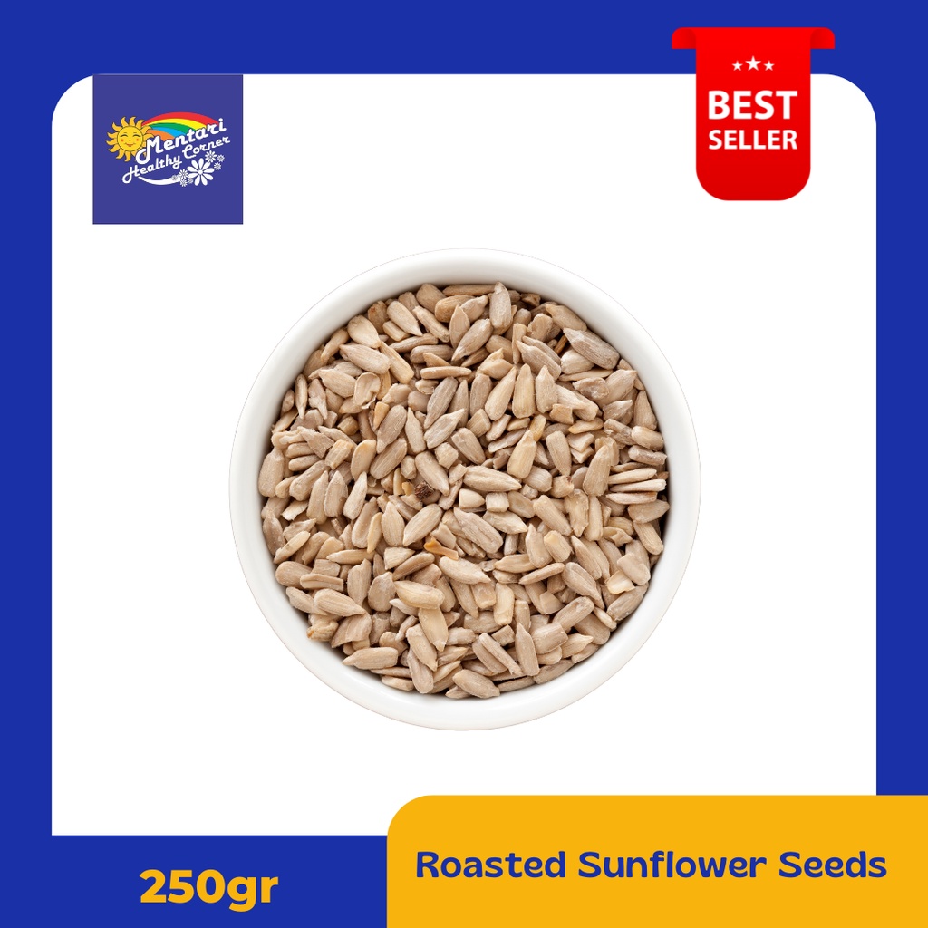Jual Roasted Sunflower Seed 250gr / Biji Bunga Matahari Panggang 250gr ...