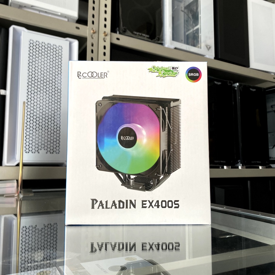 Jual CPU Cooler PCCooler Paladin EX400S SRGB PC Cooler HSF Tower TDP ...