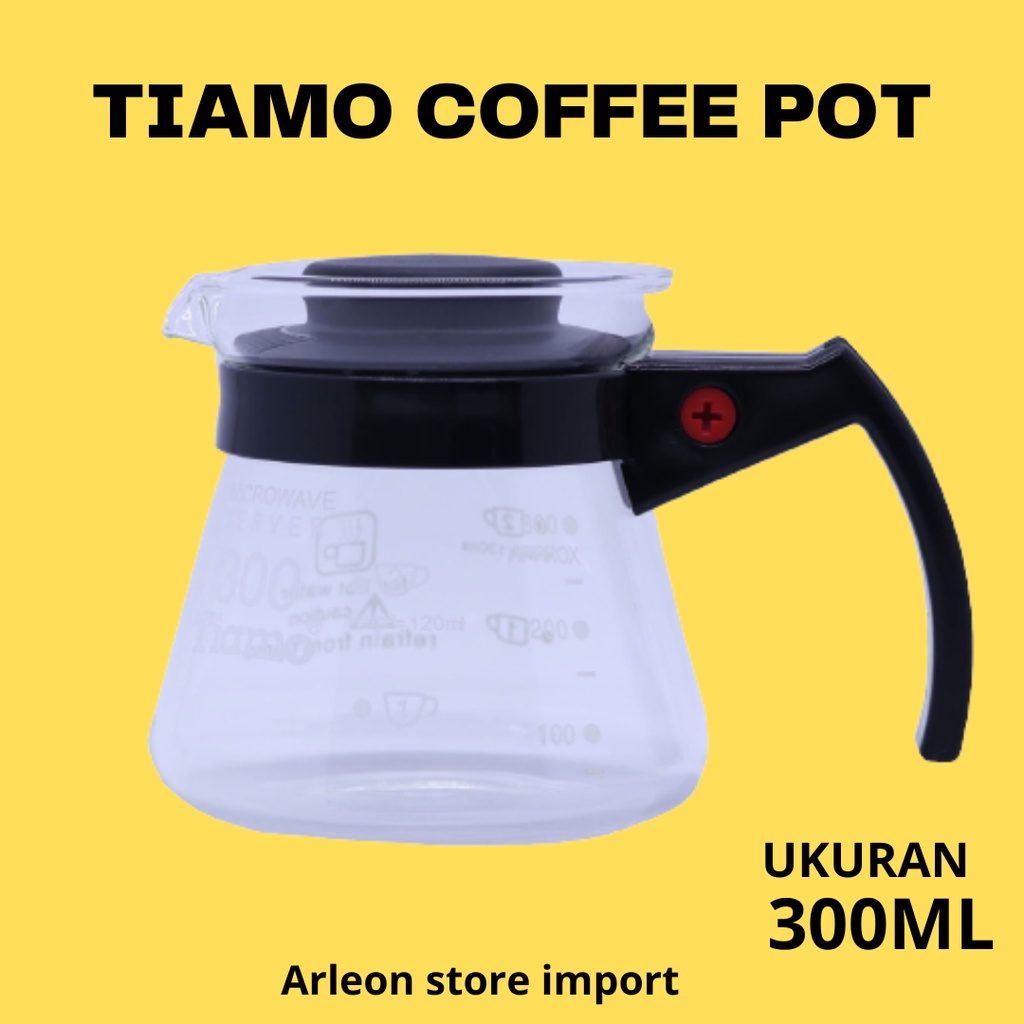 Jual Tiamo Coffee Server Kapasitas 300ML | Shopee Indonesia