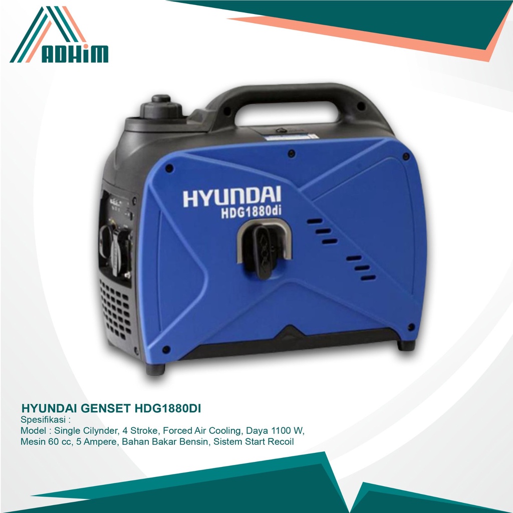Jual Generator Set/Genset Hyundai Inverter HDG 1880DI | Shopee Indonesia