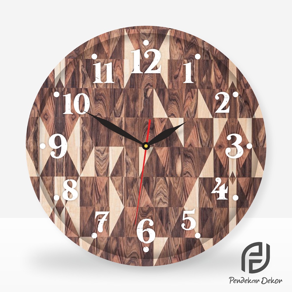 Jual JAM DINDING KAYU CLASSIC VINTAGE DEKORASI RUANG TAMU UNIK ...
